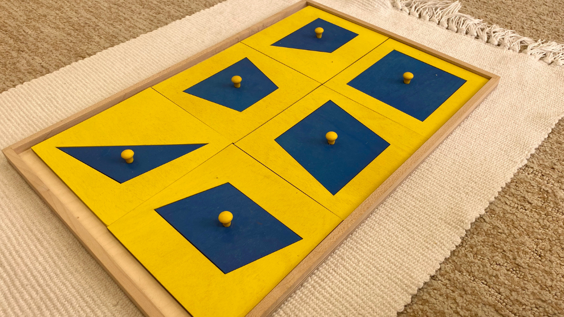Montessori Sensorial Materials: Presenting the Montessori Geometric ...