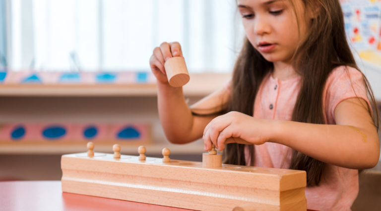 Engage and Educate: Montessori Knobbed Cylinders Explained